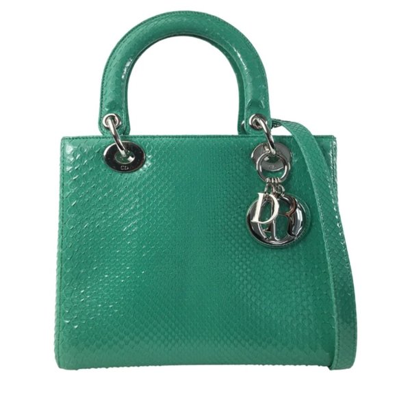 Dior | Bags | Dior Python Lady Dior Medium | Poshmark